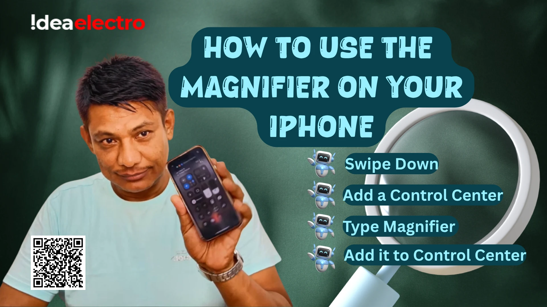 How to Use the Magnifier on Your iPhone - idea electro